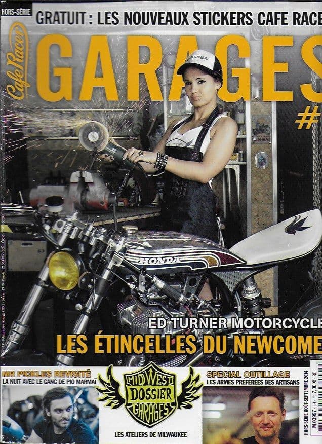 Cafe Racer FRENCH Magazine - Garage No 5