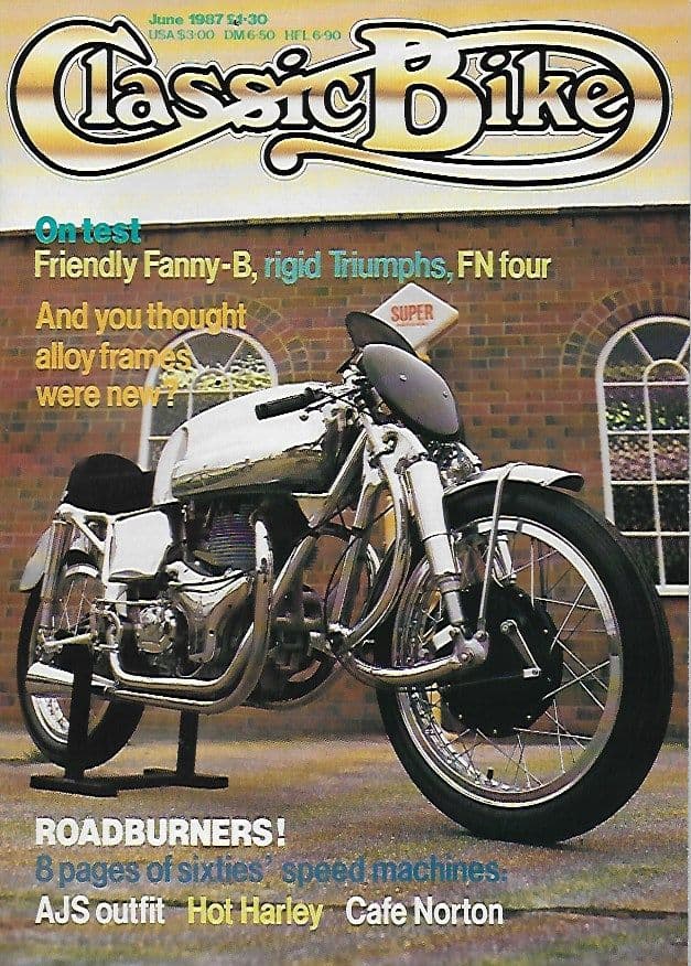 Classic Bike Magazine - 1987-06 June 1987