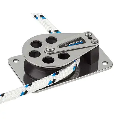 7 Series Flat Base/SS Cheeks/Alum Sheave 705-10