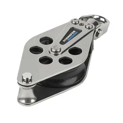 Single Stainless Steel Block with Becket 705-15