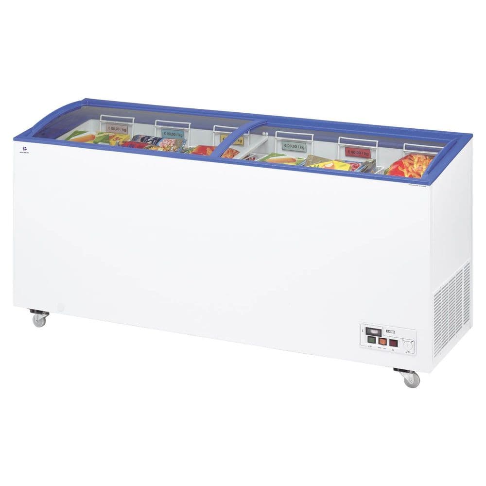 Arcaboa ACL550 Sliding Curved Glass Lid Chest Freezer £752.576