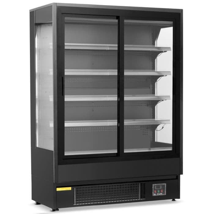 Blizzard BTD130BK-GD 1.3m Multideck Display Fridge with Glass Doors ...