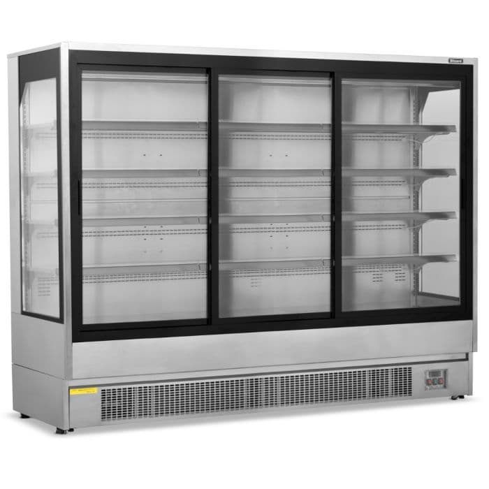 Blizzard BTD200SS-GD 2m Slimline Multideck Display Chiller with Sliding ...