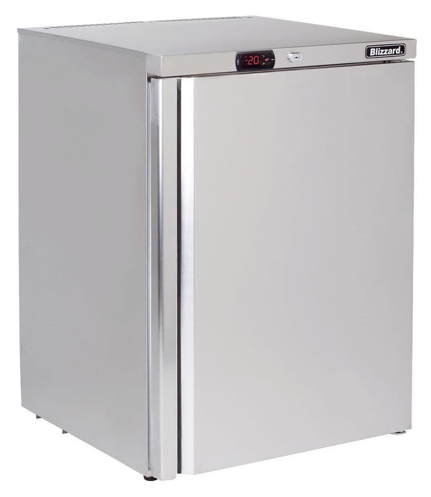 BLIZZARD Under Counter Stainless Steel Freezer 115L