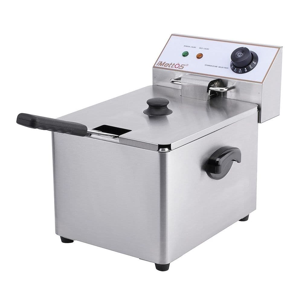 Deep Fat Fryer 6 Ltr Single Tank - DF-6L £92.82