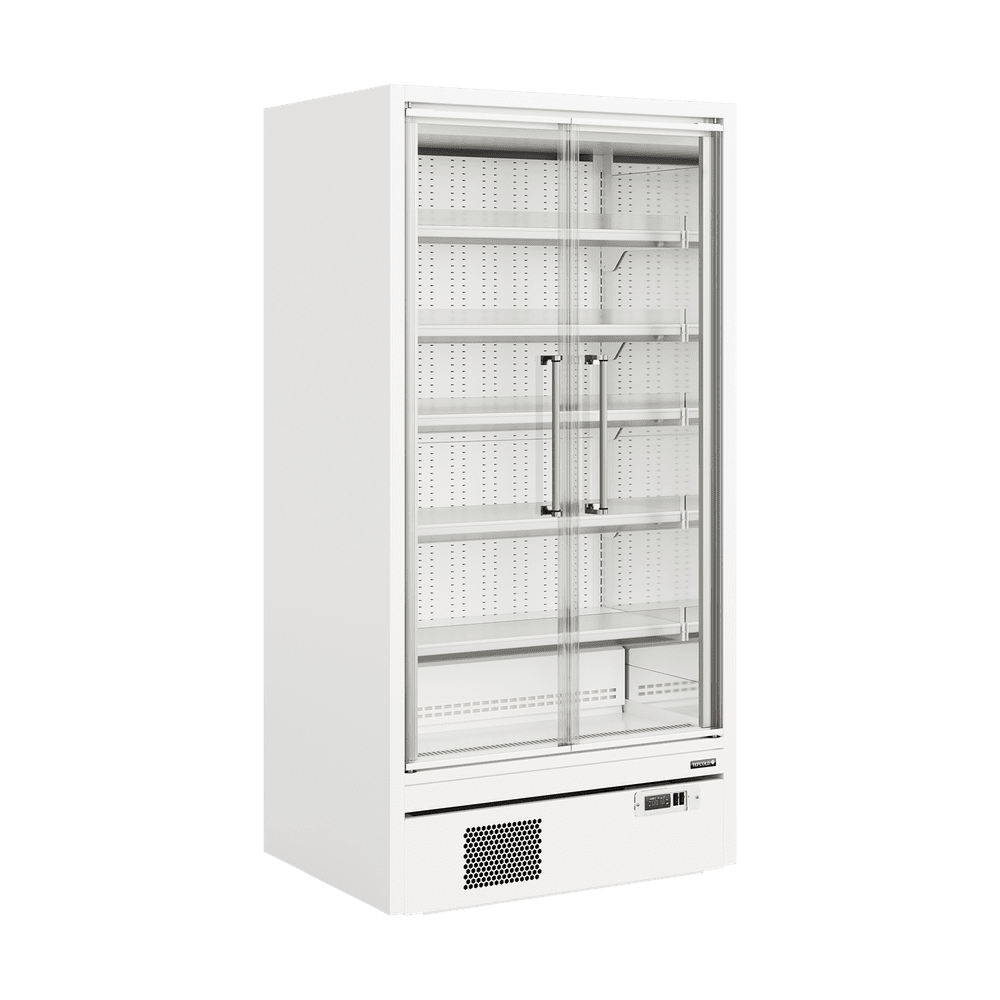 Galaxy GP10FGD-W - Multideck Display Fridge With Glass Doors - White