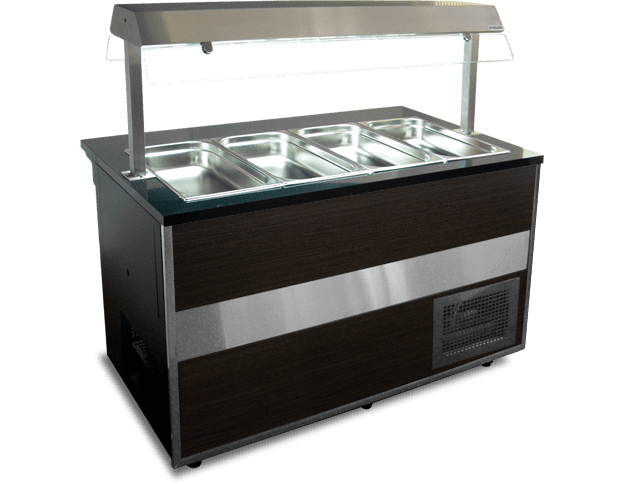 Igloo Gastroline GLC-1500 Open Gastronorm Cold Servery Counter £1895. ...