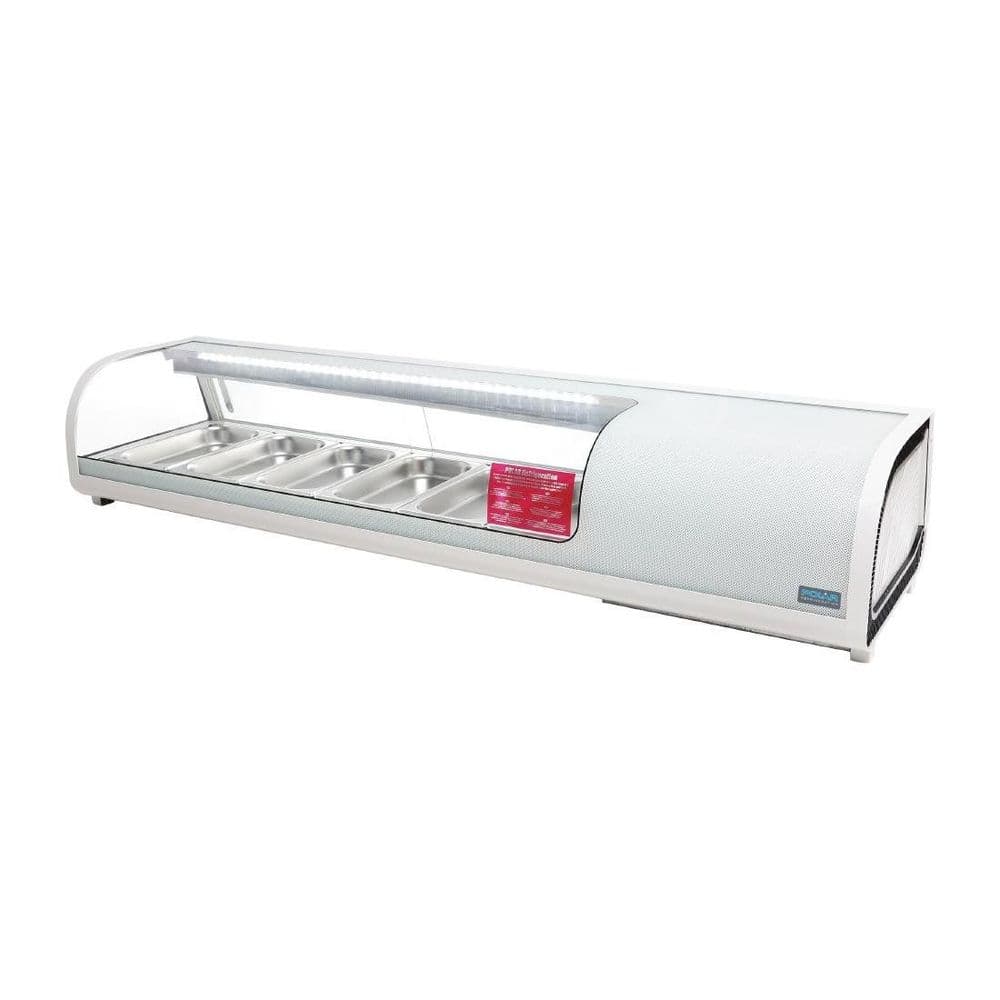 Polar CP728 Counter Top Tapas Display Fridge - Wechillit