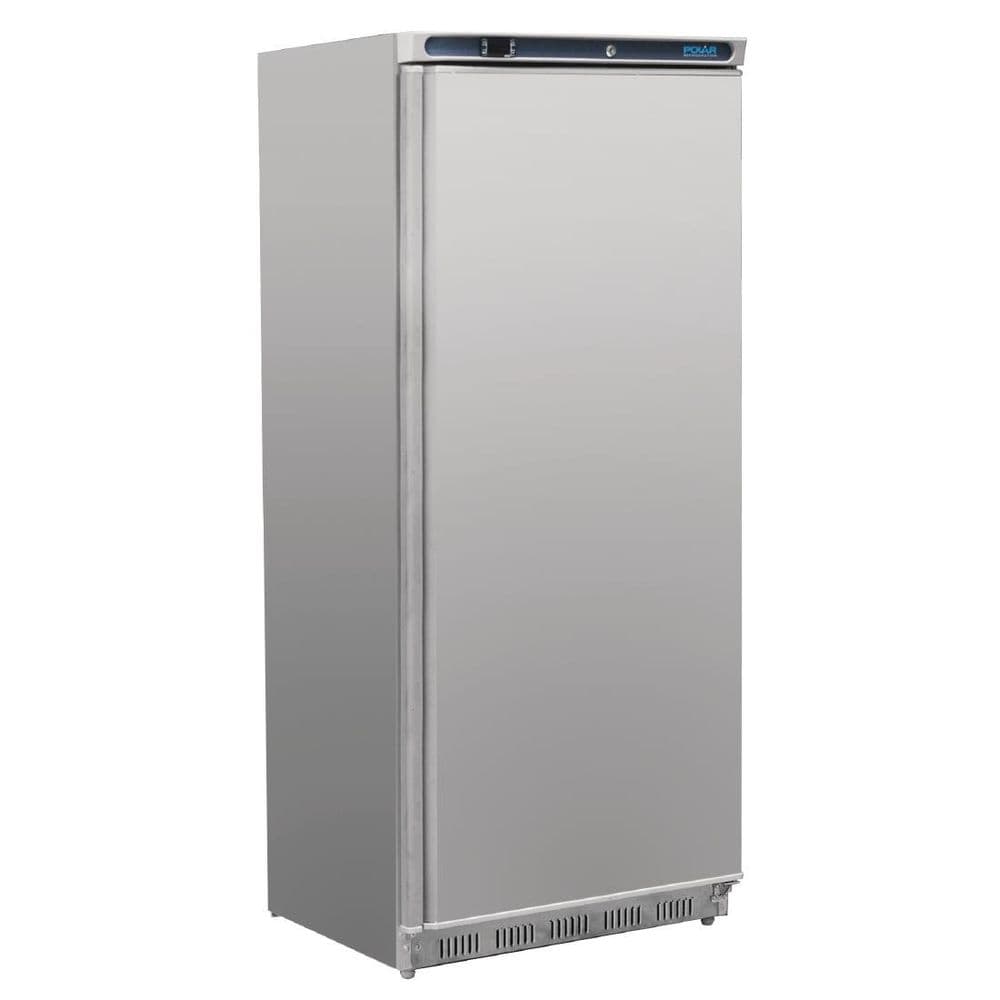 Polar PC006 Upright Fridge 600Ltr Stainless Steel