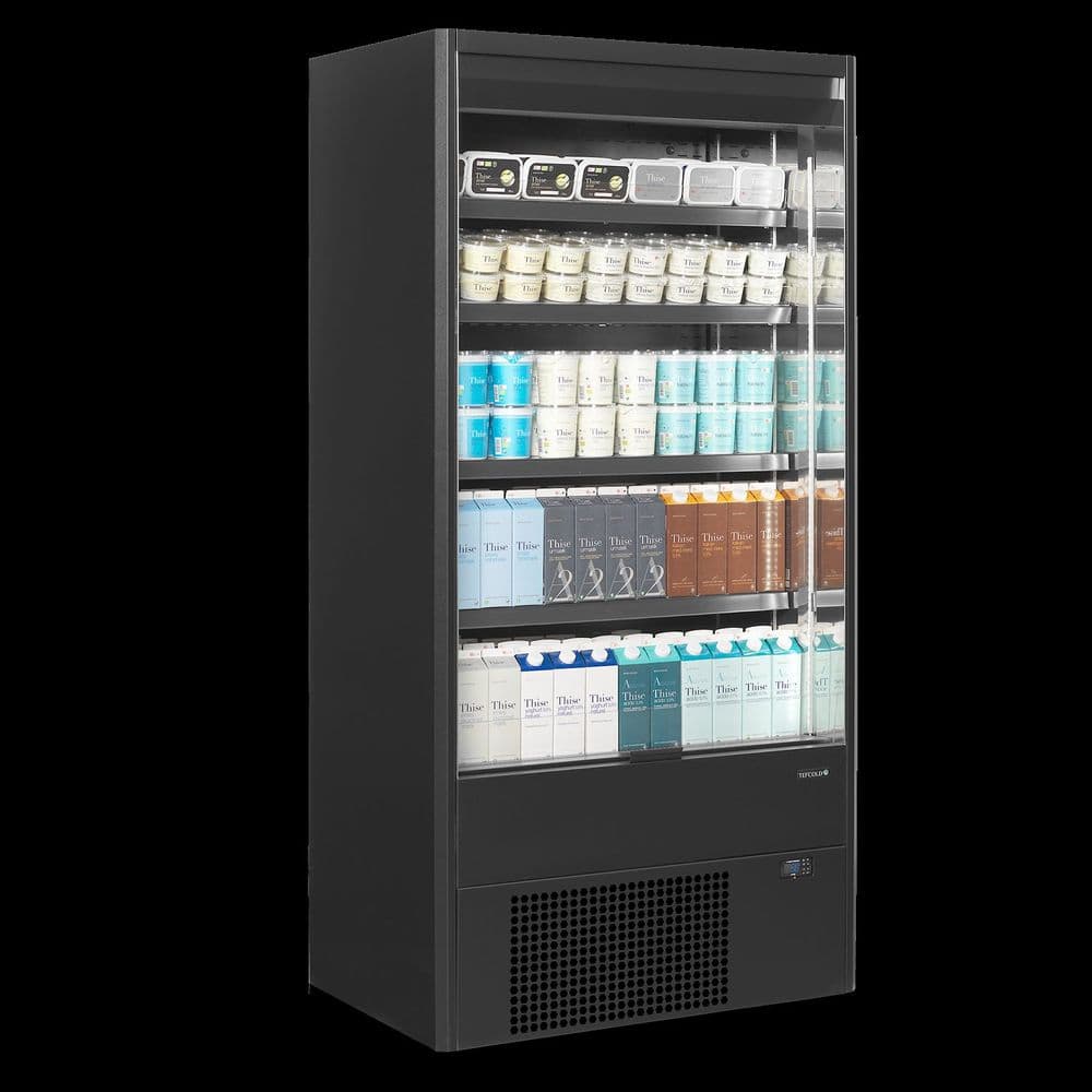 Tefcold MD1002B 1m Black Slimline Multideck Display Fridge - Wechillit