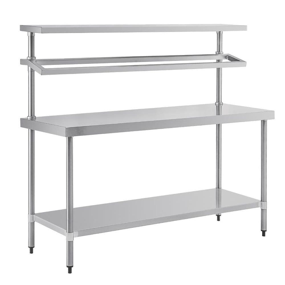 Vogue Stainless Steel Prep Station with Gantry Large - CB909