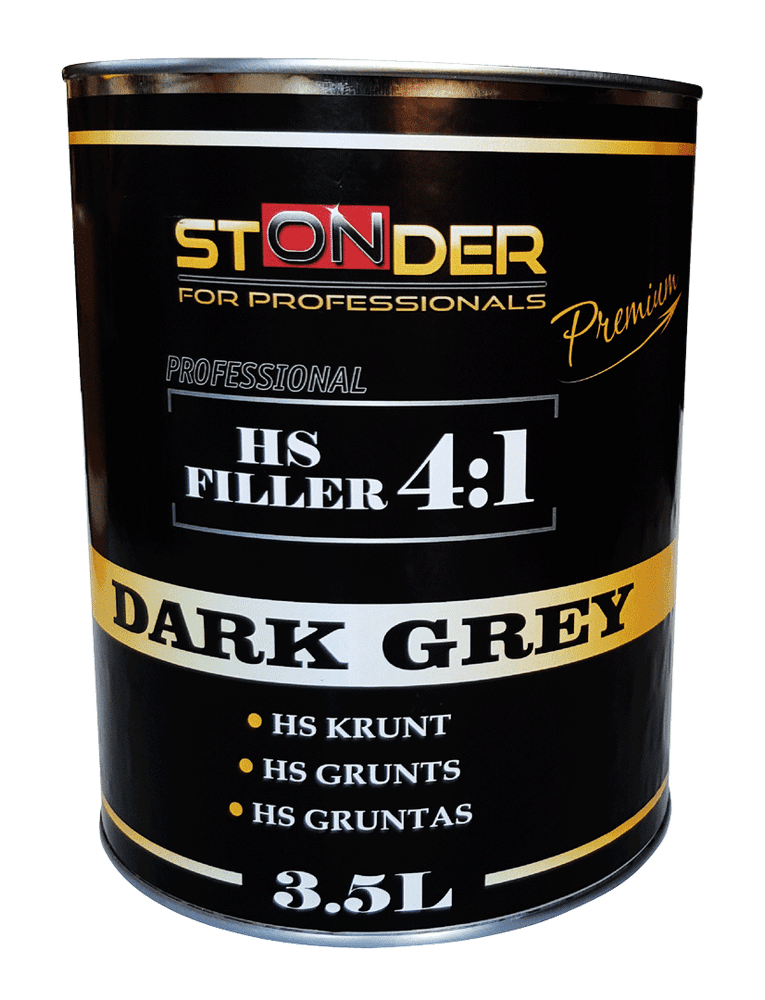 stonder 2k primer dark grey 3 5 litres