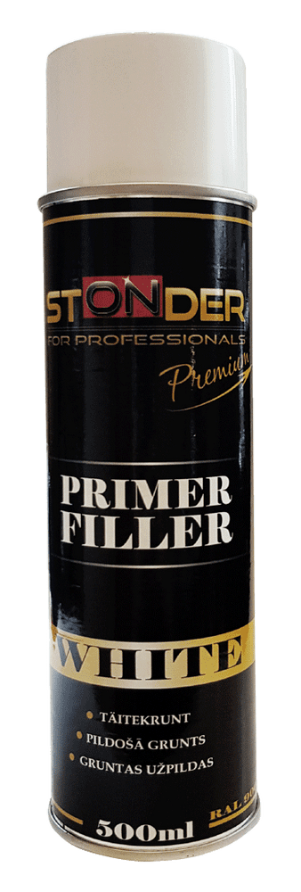 stonder primer filler ral9003 white aerosol 500ml