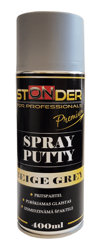 stonder profiline spray putty grey 400ml