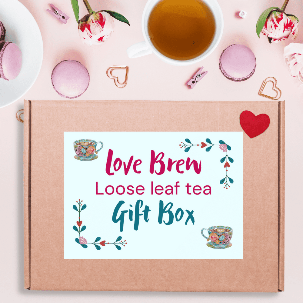 Valentines Day Loose Leaf Tea Box Set Gift