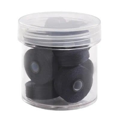 Magna Soft Navy 50wt Polyester M Size Bobbins Tub of 10