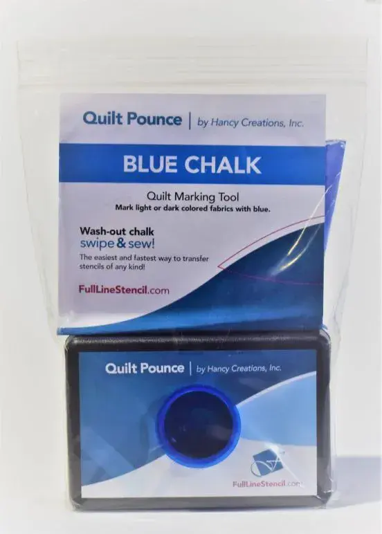 Ultimate Quilt Pounce Set Blue for Stencils