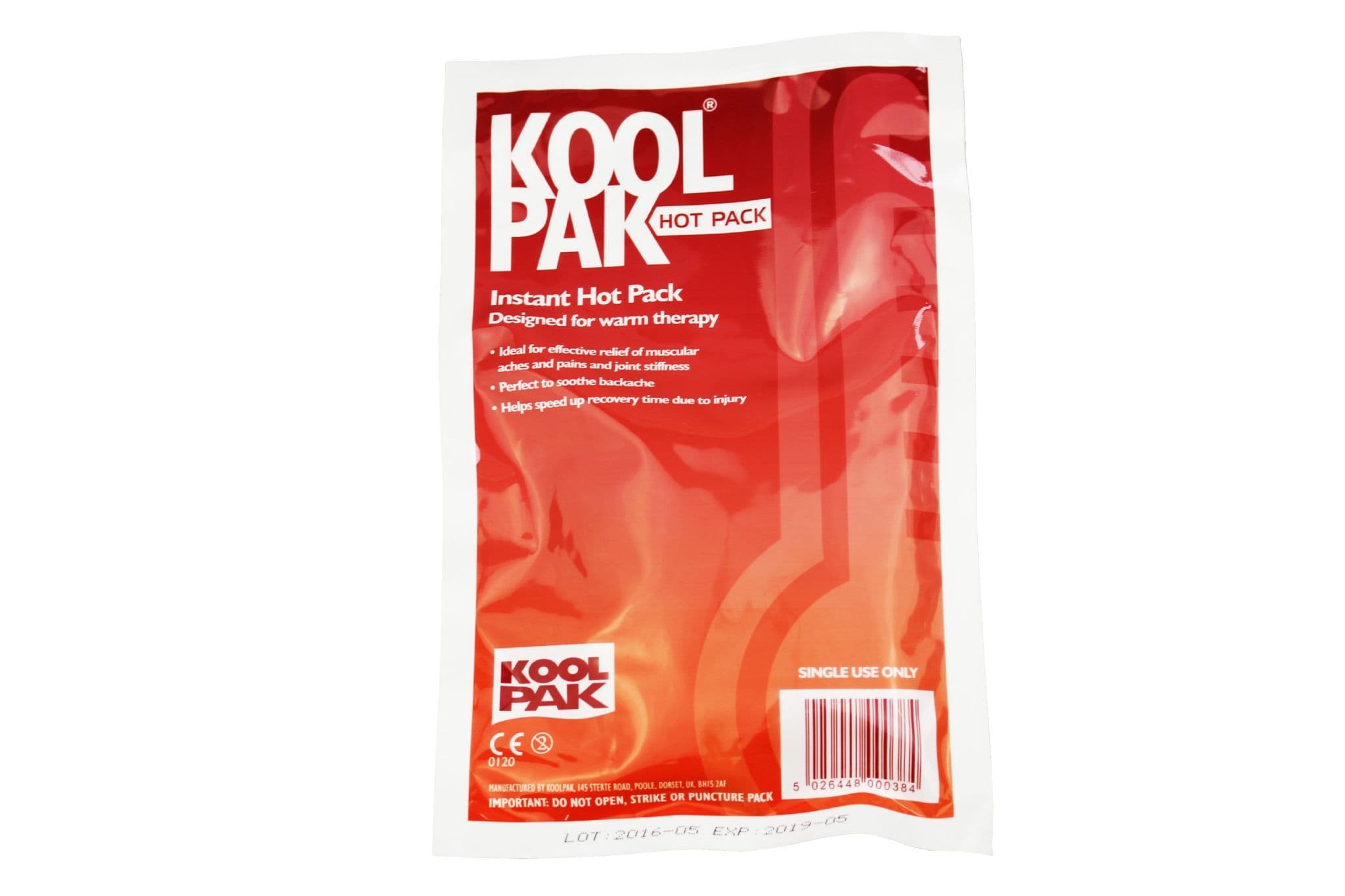 Instant Hot Pack 15cm x 22cm Koolpak