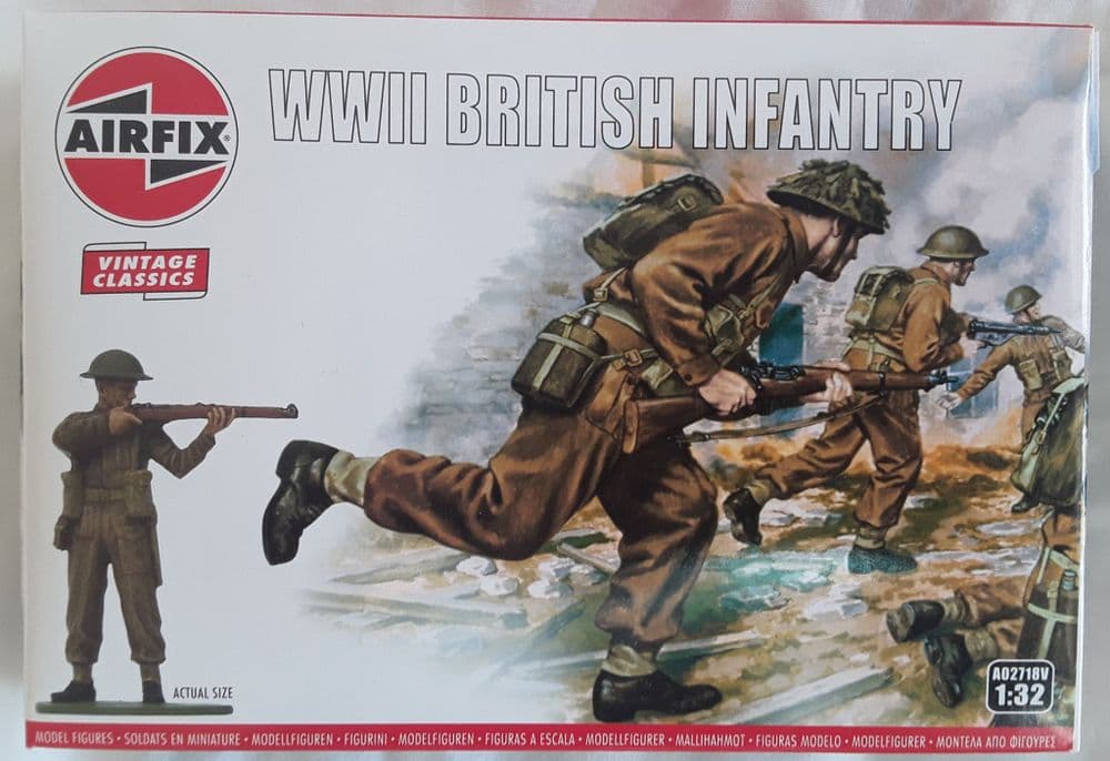Airfix 1/32 AX02718V British Infantry WW2