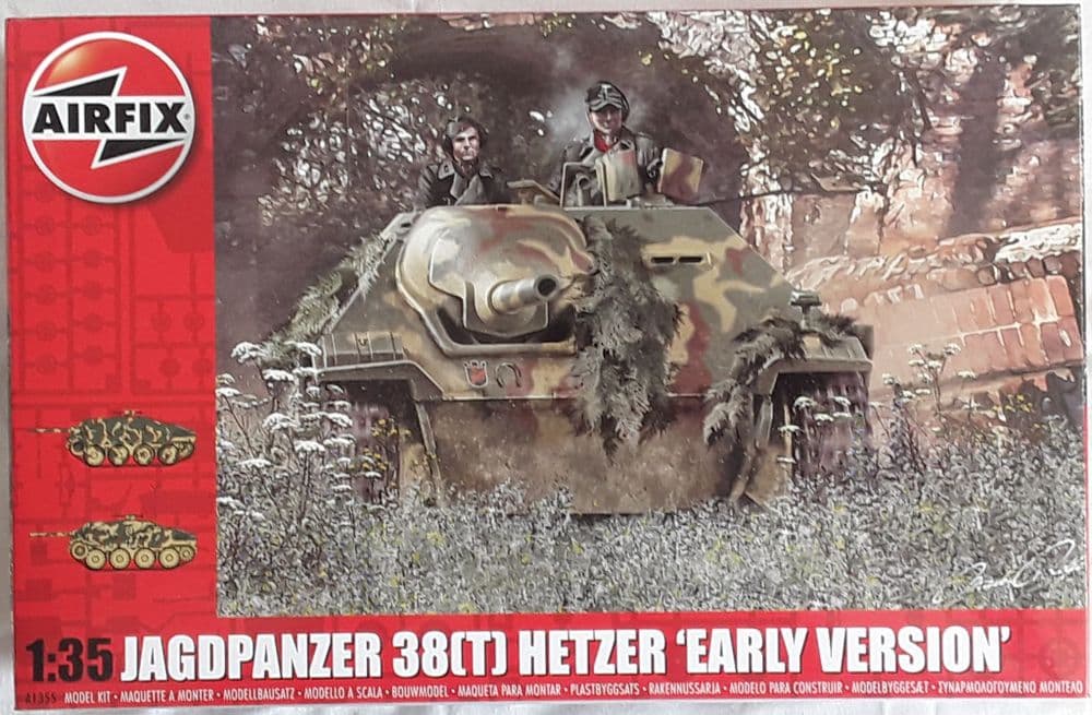 Airfix 1/35 AX1355 Panzer Jager 38 t Hetzer