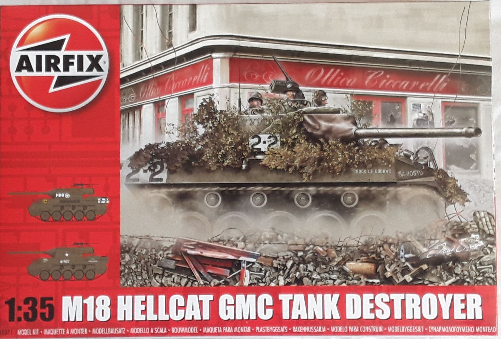 Airfix 1/35 AX1371 M-18 Hellcat GMC