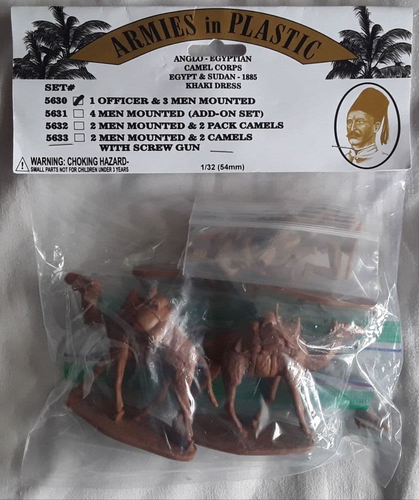 Armies In Plastic 1/32 AIP5630 Anglo-Egyptian Camel Corps 1885 Egypt ...