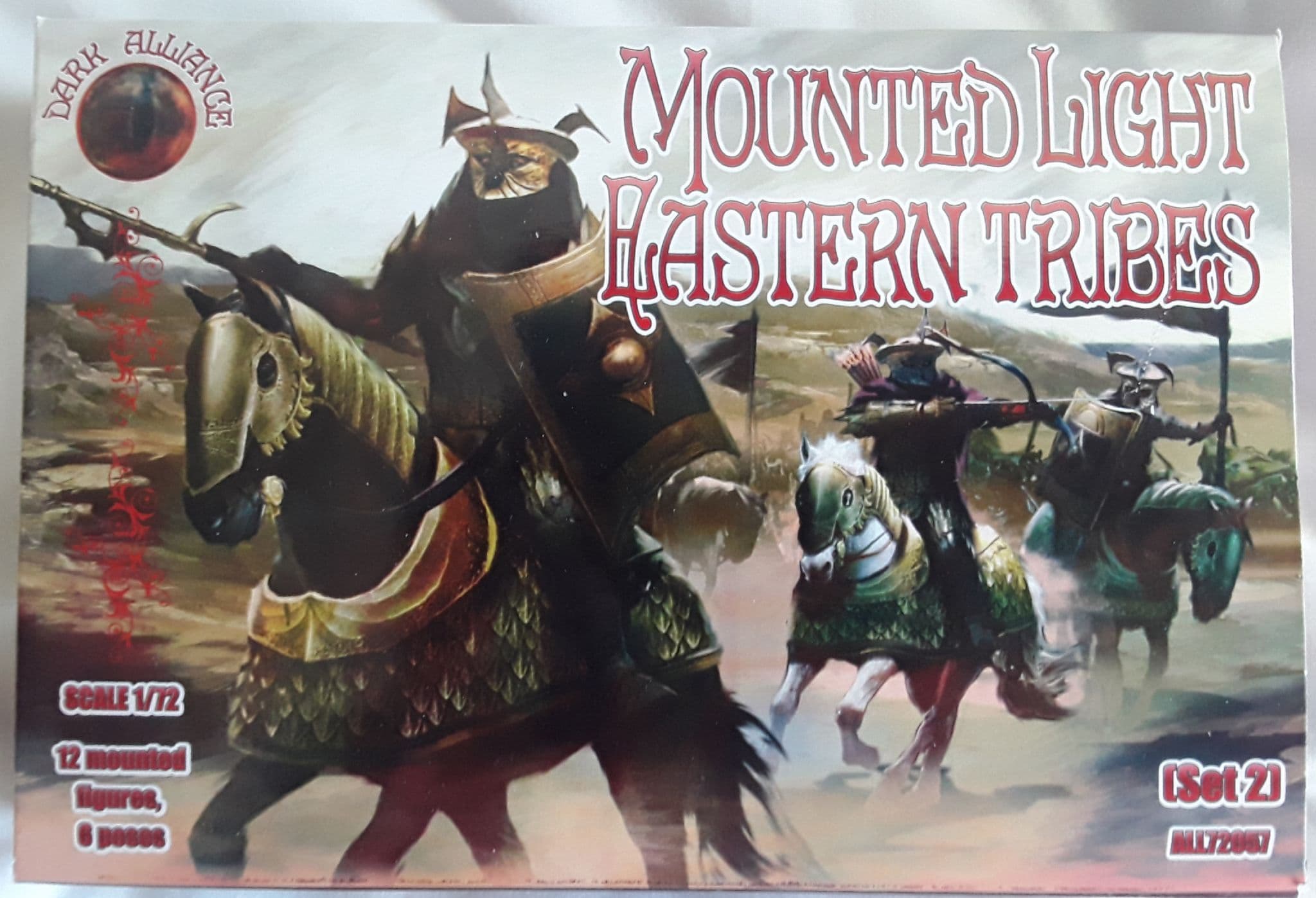 Dark Alliance 1/72 DA72057 Mounted Light Eastern Tribes Fantasy
