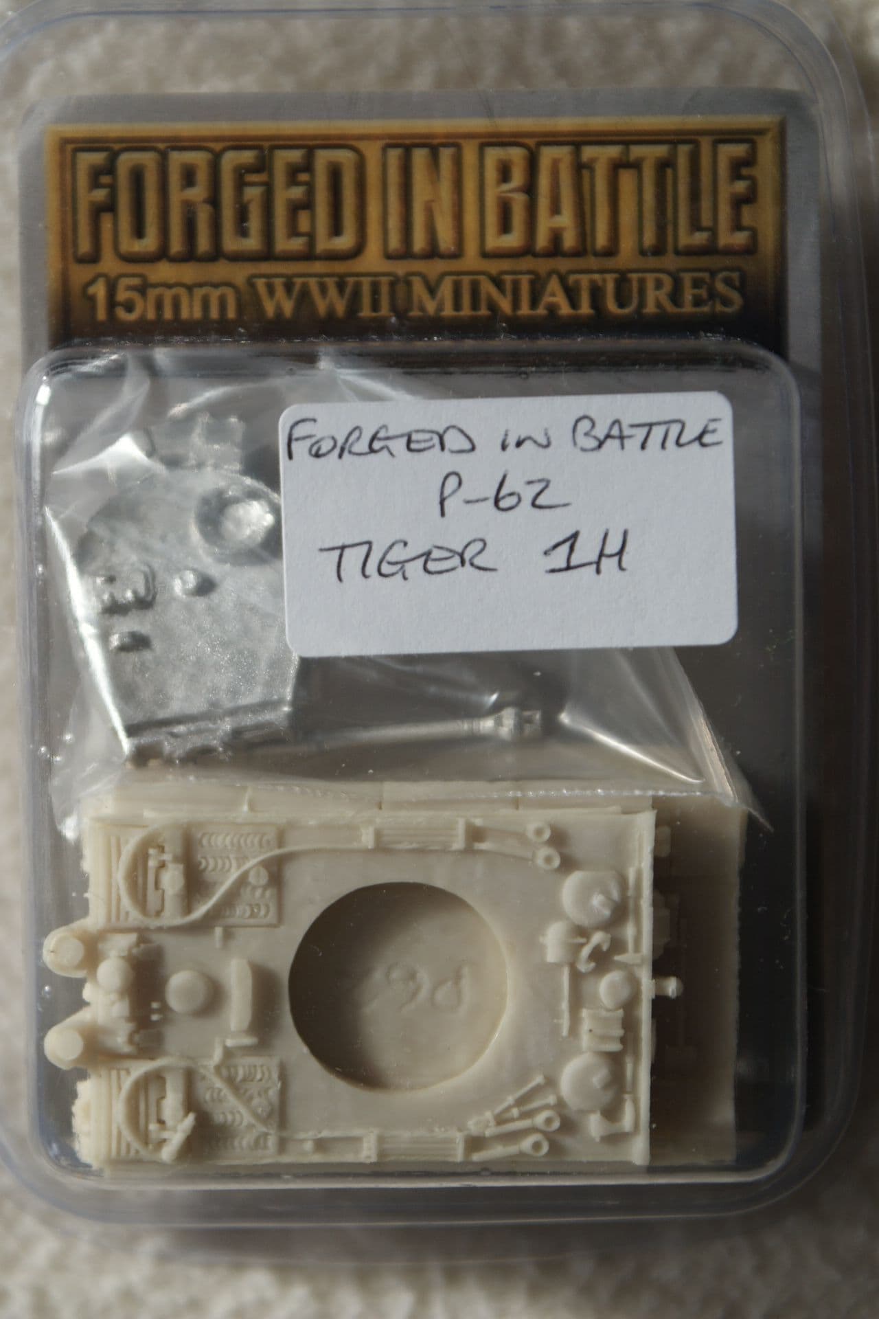 Forged in Battle 15mm P-62 Tiger I Damaged