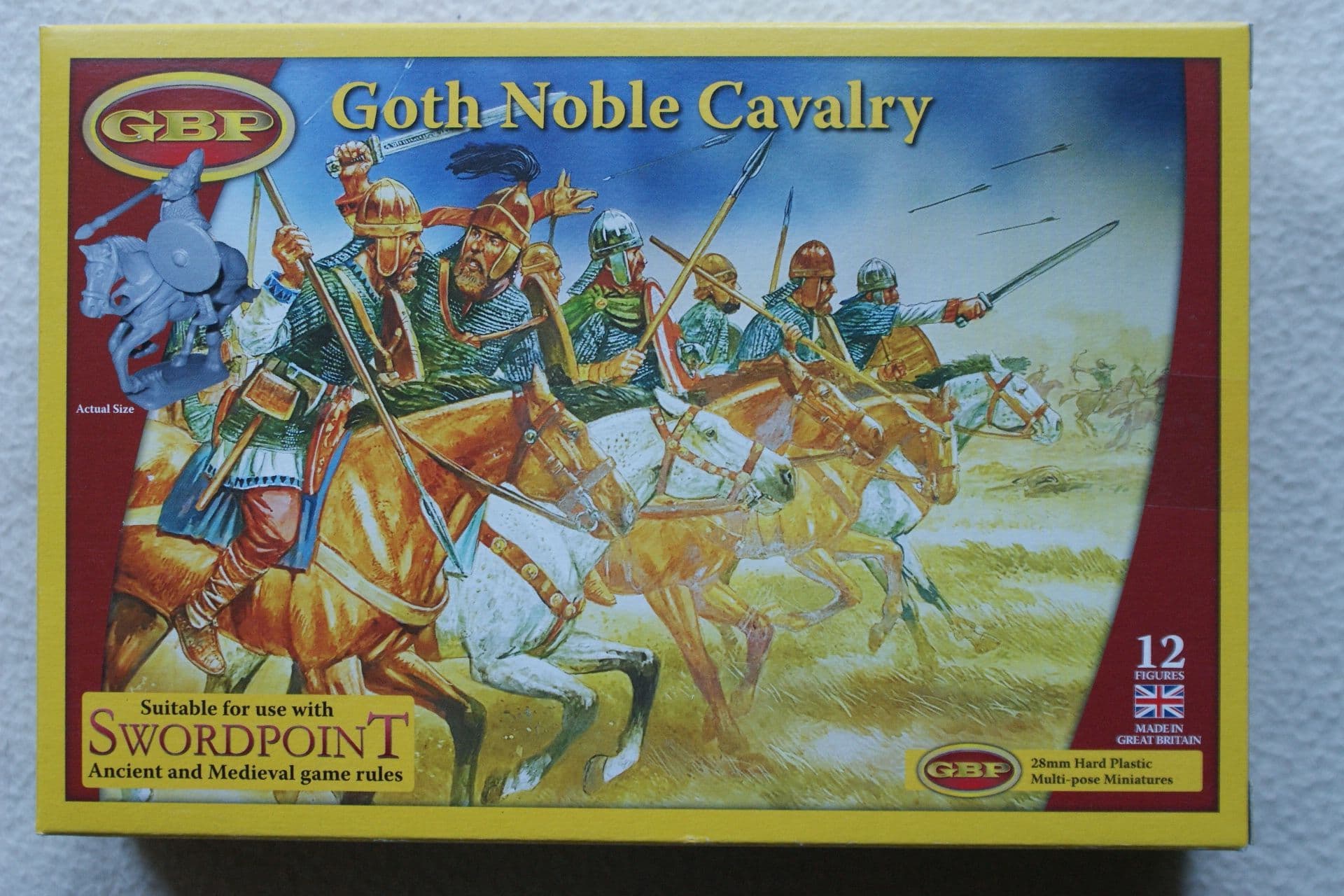 Gripping Beast 28mm GBP21 Goth Noble Cavalry