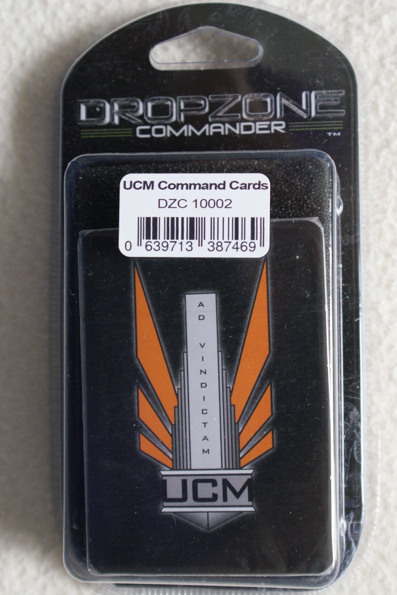 Hawk Wargames DZC10002 Drop Zone Commander UCM Command Cards