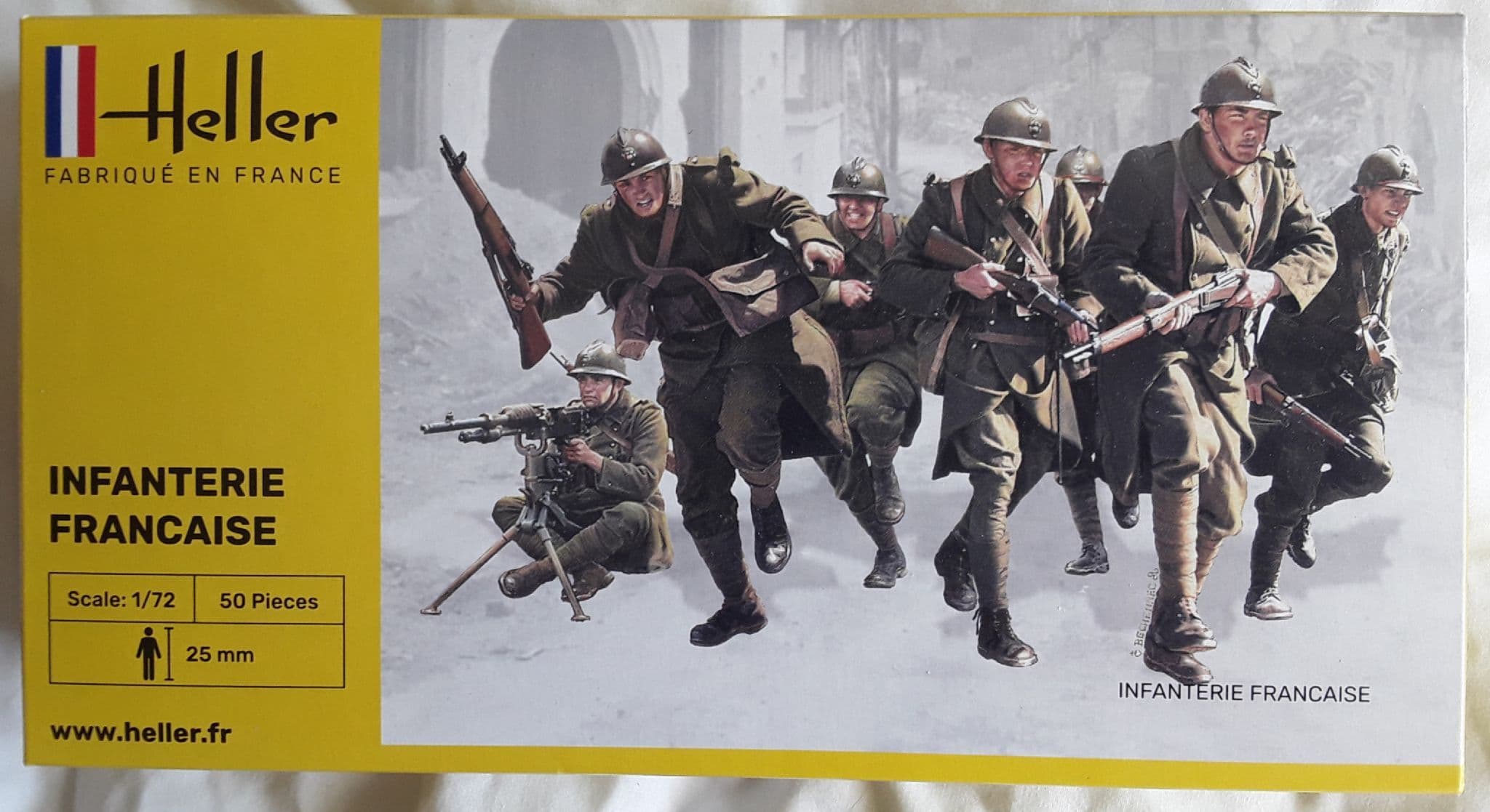 Heller 1/72 HEL49602 French Infantry WW2