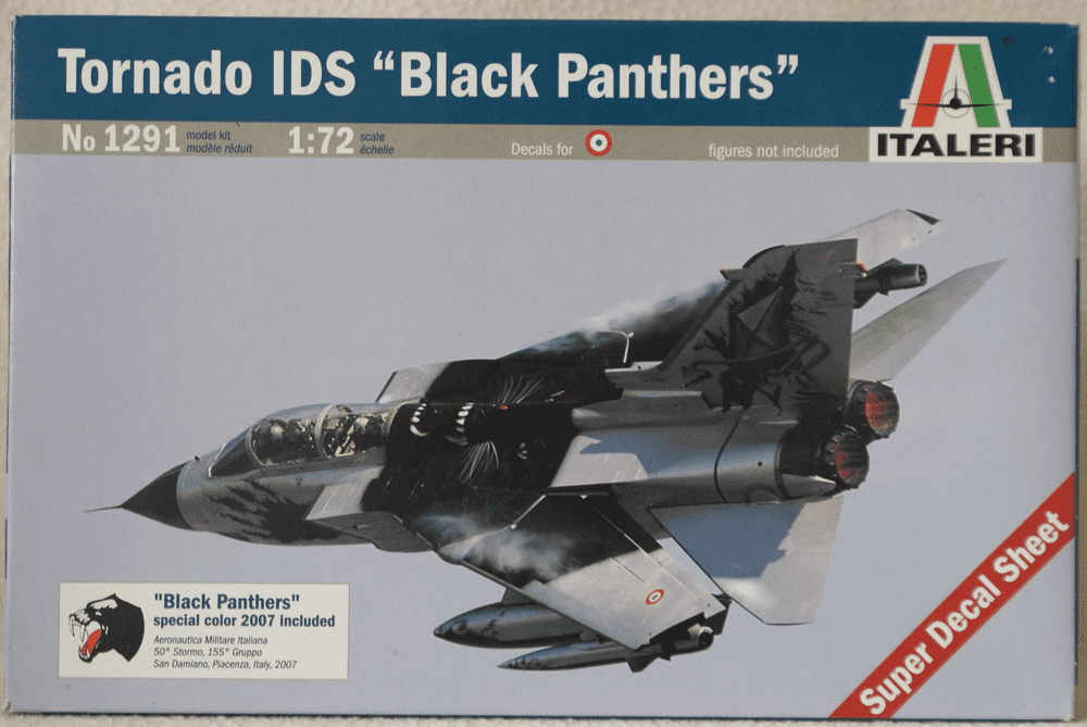 Italeri 1/72 1291 Panavia Tornado IDS Black Panthers
