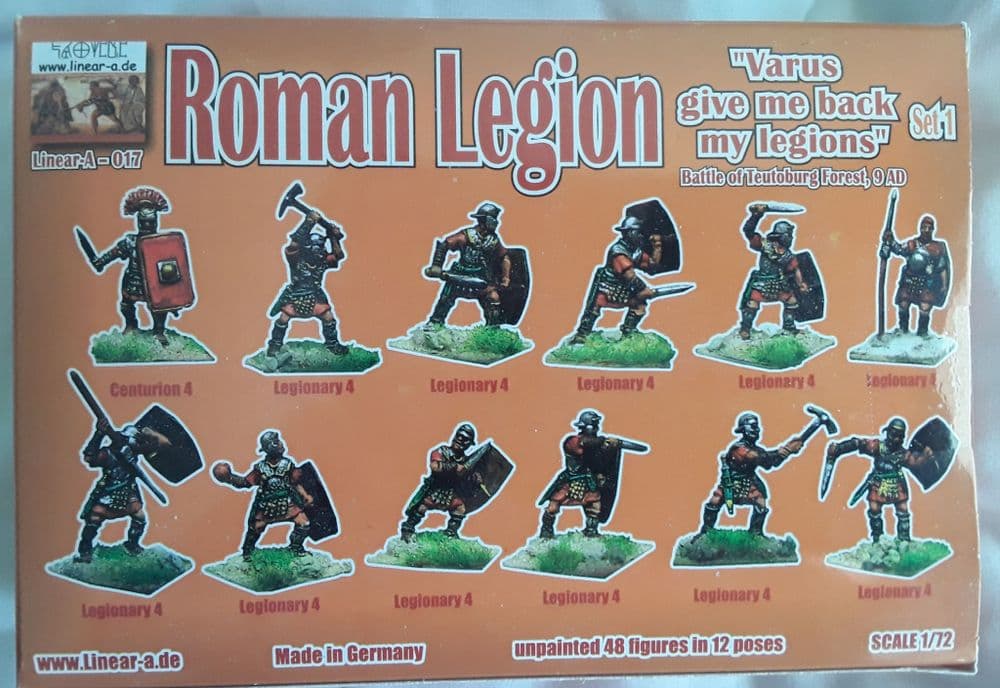Linear-A 1/72 LIN017 Roman Legion Varus Give Me Back My Legions Set ...