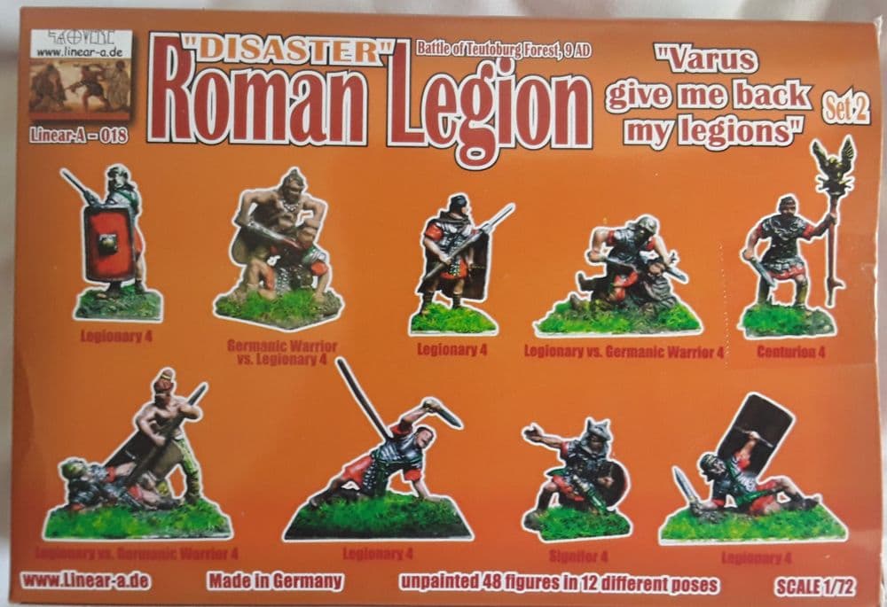 Linear-A 1/72 LIN018 Roman Legion Varus Give Me Back My Legion Set 2 ...