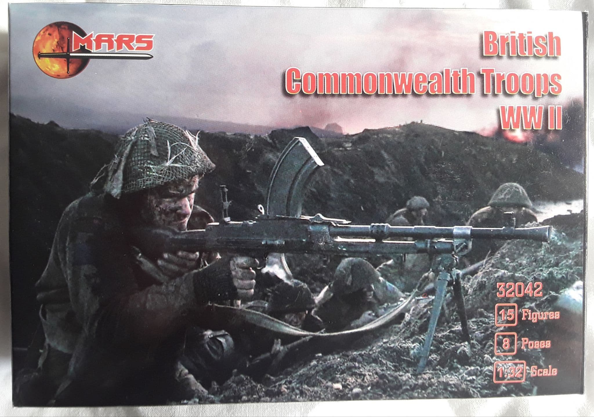 Mars 1/32 MARS32042 British Infantry WW2