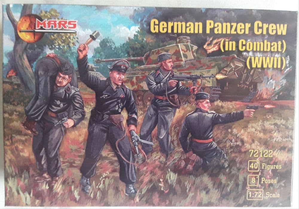 Mars 1/72 MAR72122 German Panzer Crews 1942-1945 In Combat WW2