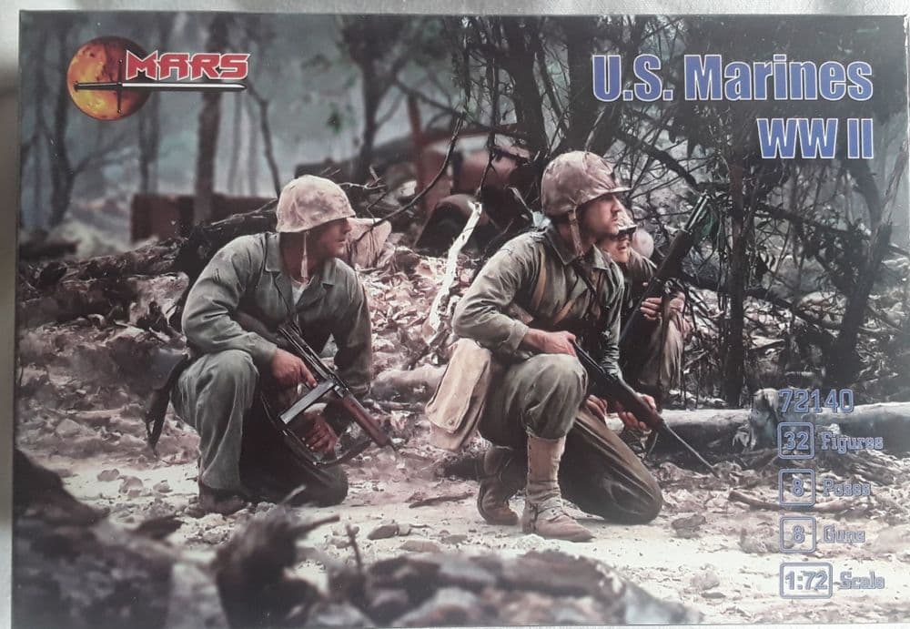 Mars 1/72 MAR72140 US Marines WW2