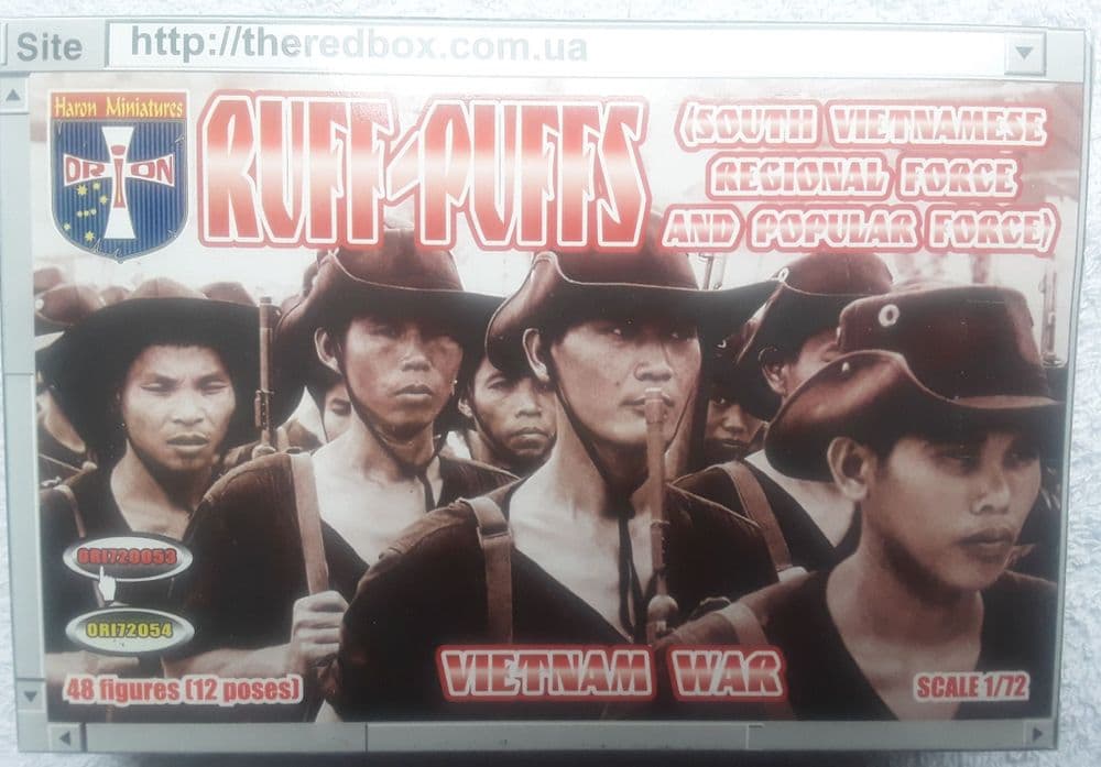 Orion Figures 1/72 ORI72053 Ruff Puffs Vietnam
