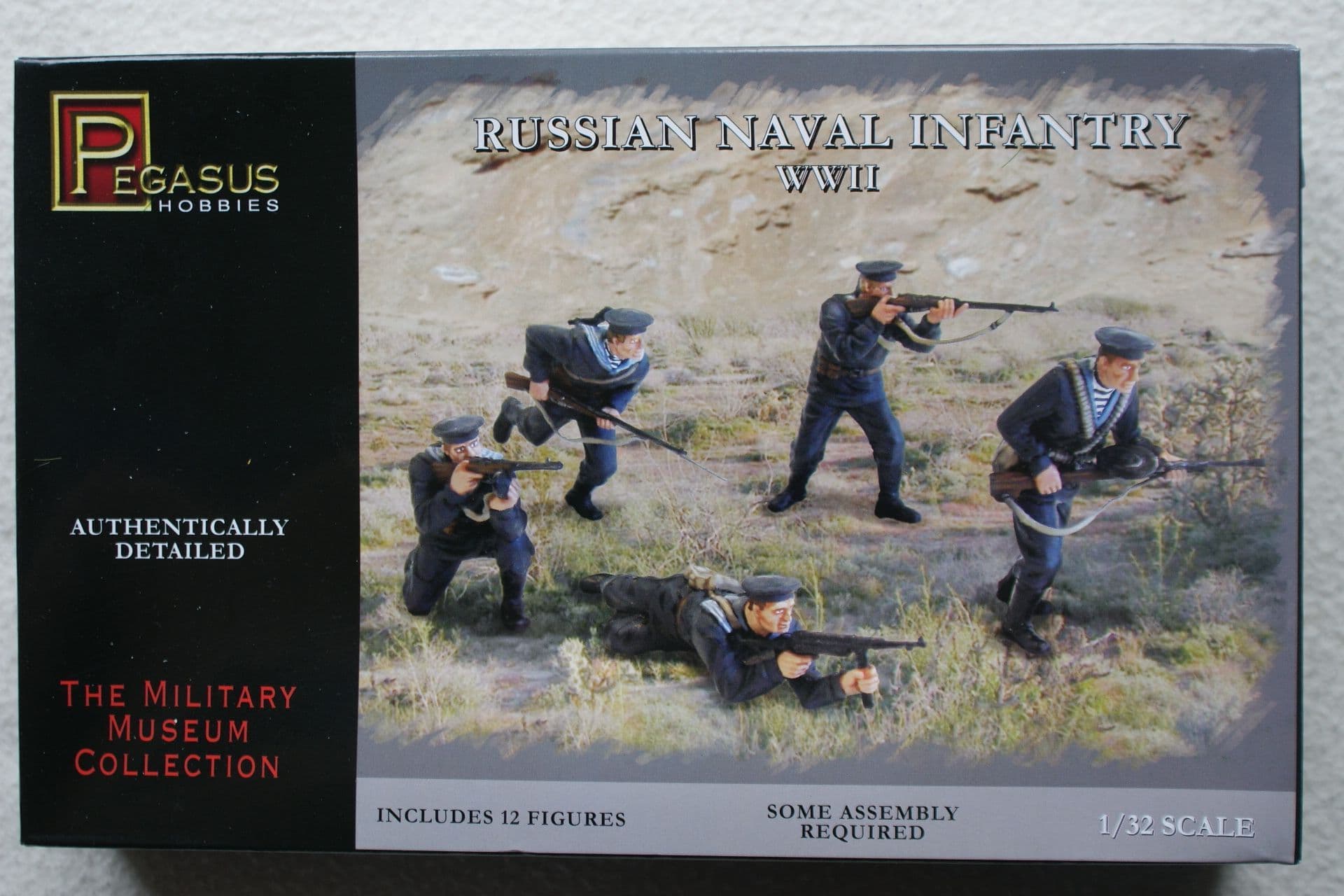 Pegasus 1/32 PG3203 Russian Naval Infantry WW2