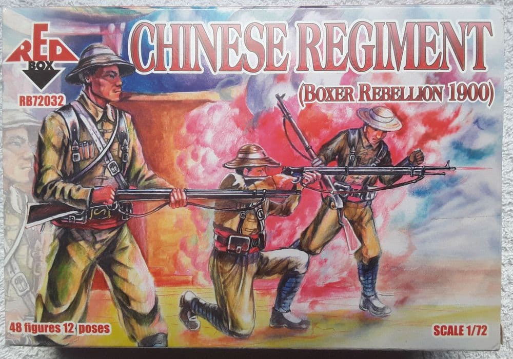 Red Box 1/72 RB72032 Chinese Regiment Boxer Rebellion