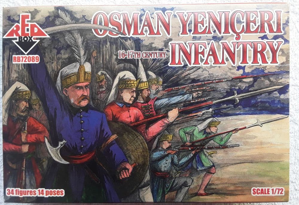 Red Box 1/72 RB72089 Osman Yeniceri Infantry 16th/17th Century