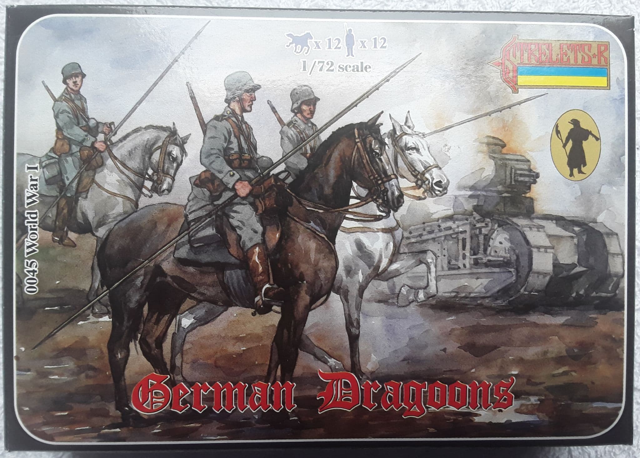 Strelets 1/72 ST0045 German Dragoons WW1
