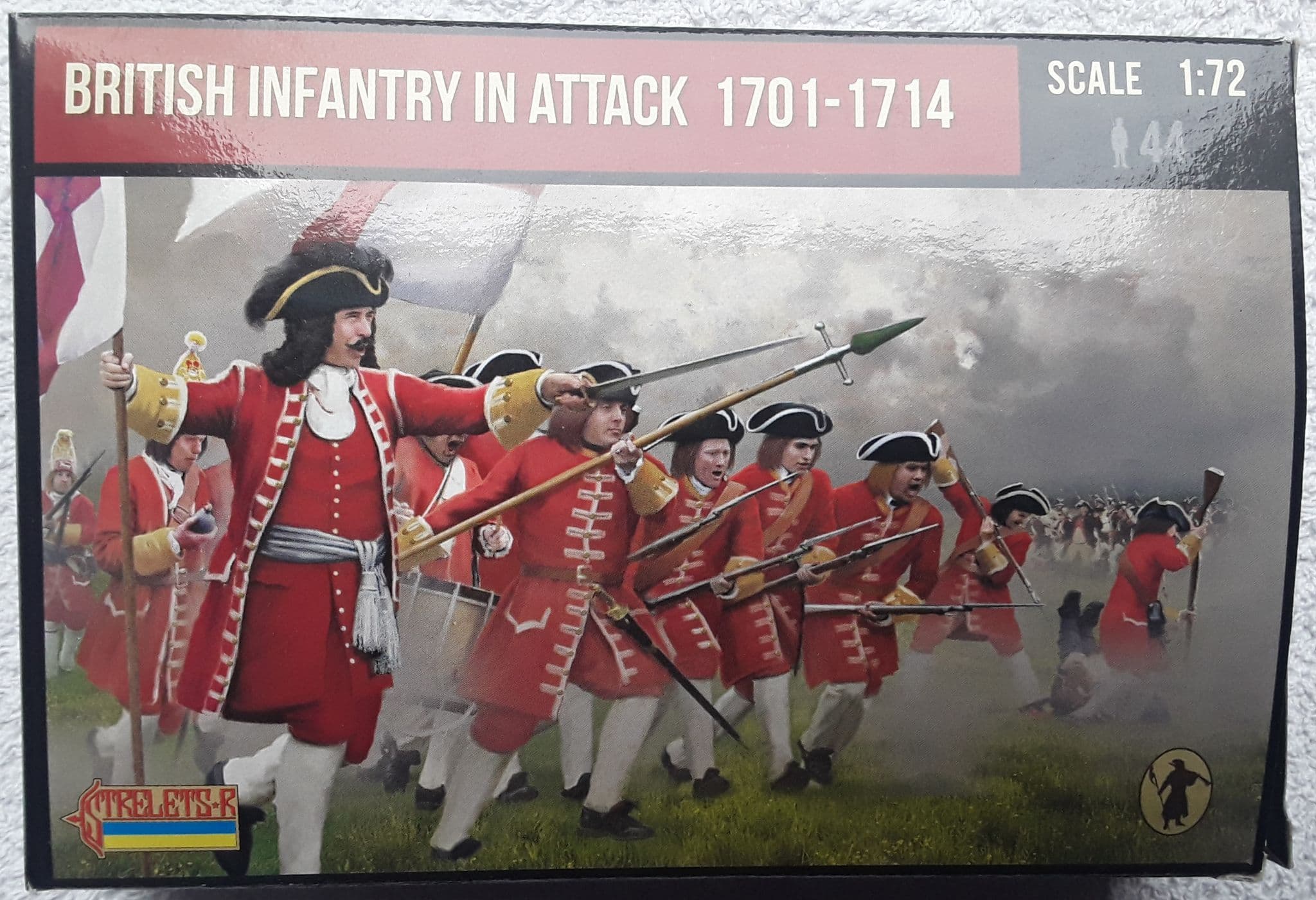 Strelets 1/72 ST0231 British Infantry 1701-1714 WSS