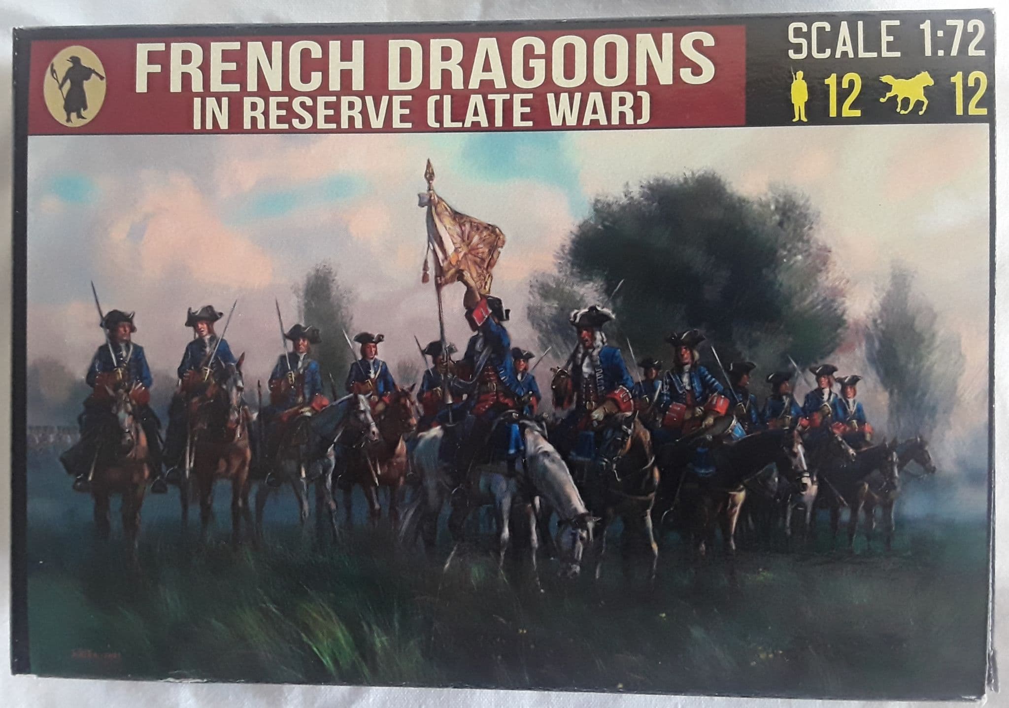 Strelets 1/72 ST0252 French Dragoon in Reserve WSS