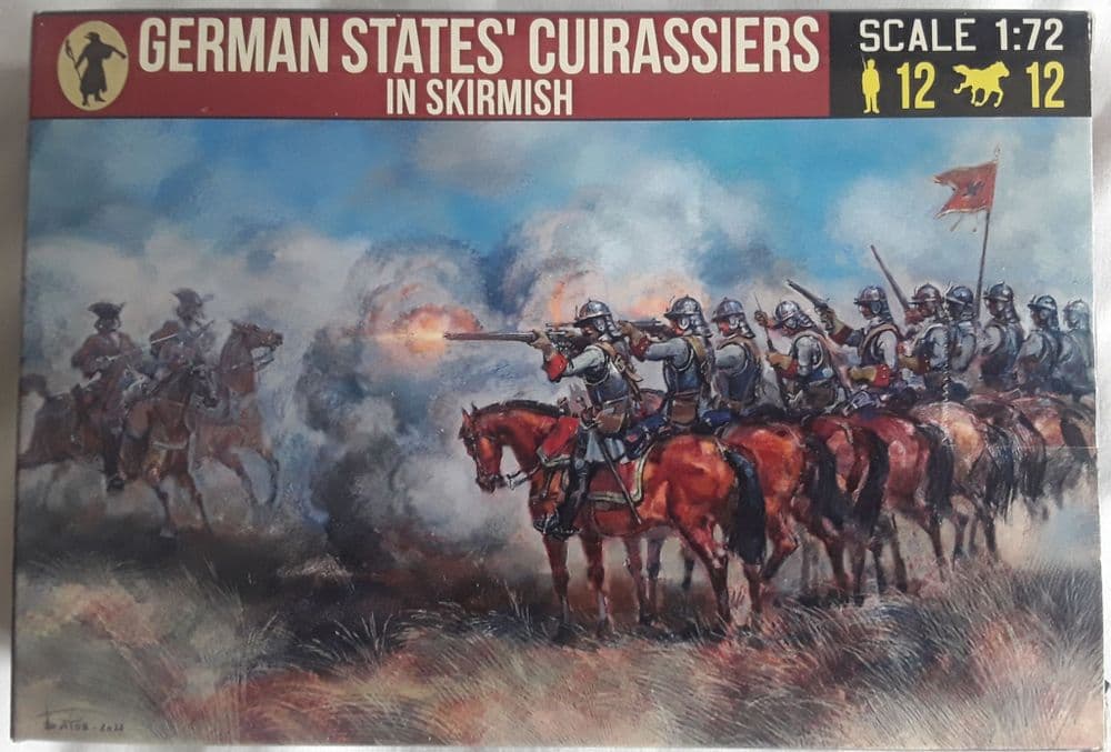 Strelets 1/72 ST0268 German States Cuirassiers in Skirmish WSS