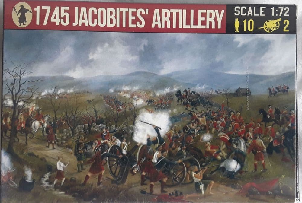 Strelets 1/72 ST0283 Jacobite s Artillery 1745 18th Century