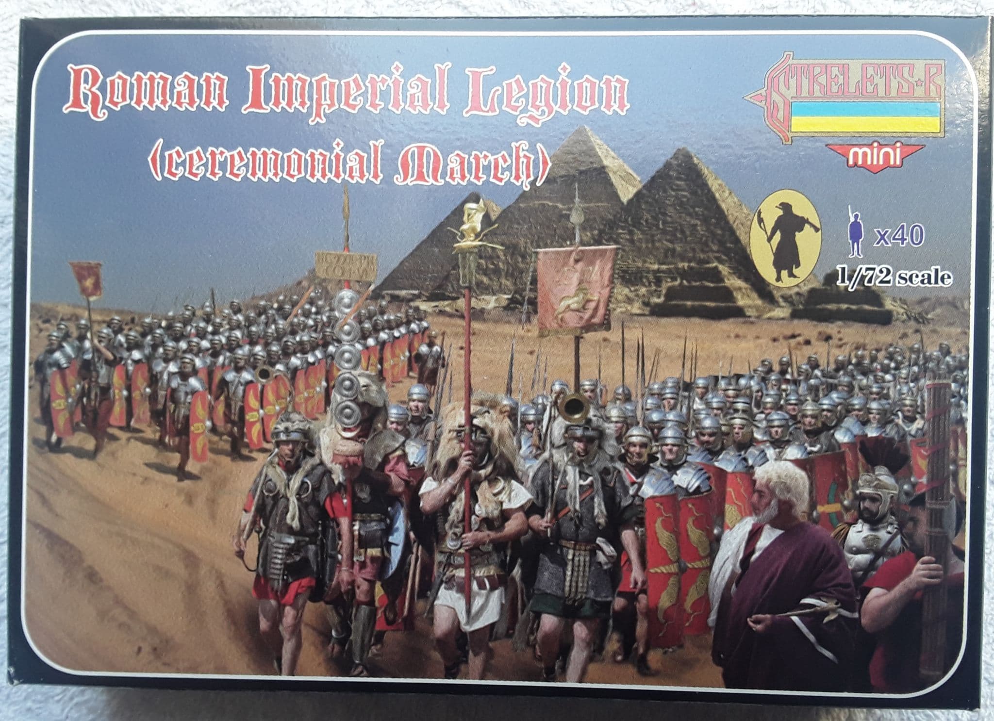 Strelets 1/72 STM101 Imperial Roman Legion Ceremonial March Ancient