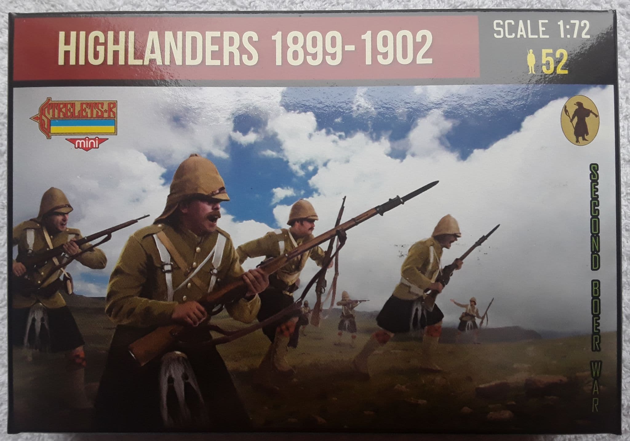 Strelets 1/72 STM139 Highlanders Infantry Colonial
