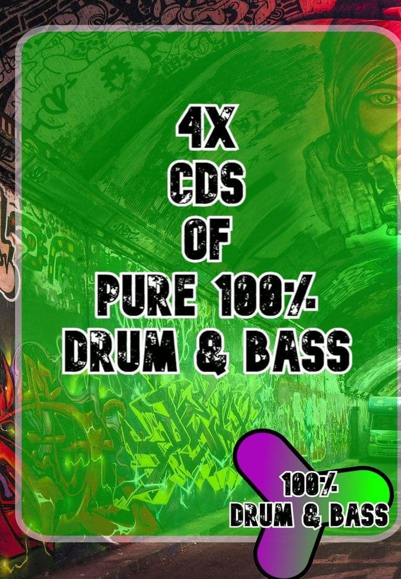 100 - Drum & Bass - Volume 2 CD Pack