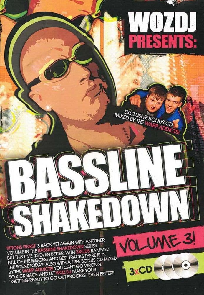 Bassline Shakedown - Volume 3 - CD Pack